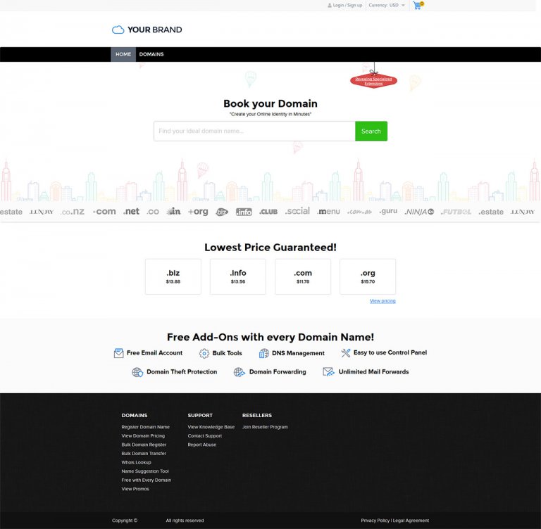 Reseller Web Hosting with Directadmin Control panel | Woktron